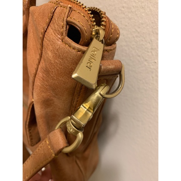 Botkier | Bags | Brown Botkier Leather Satchel With Crossbody Strap ...